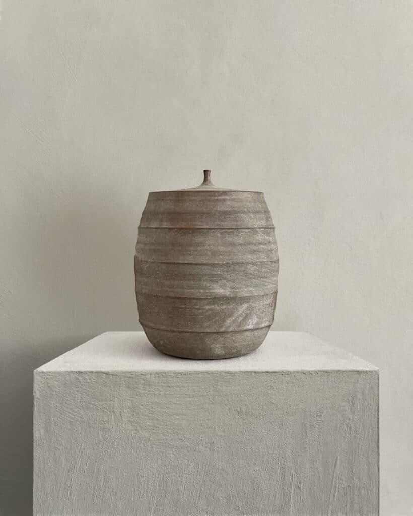 MASAMI TOKUDA, POT WITH LID - RUBY ATELIER