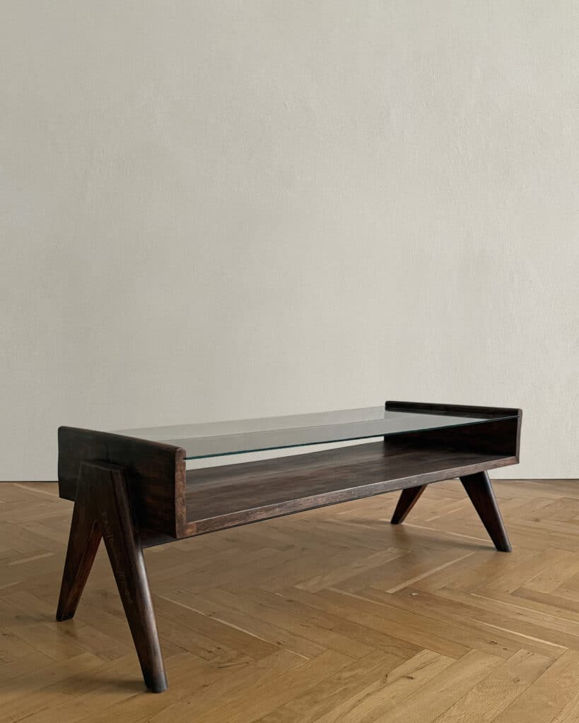 PIERRE JEANNERET, COFFEE TABLE, PJ-TB-05-A - RUBY ATELIER