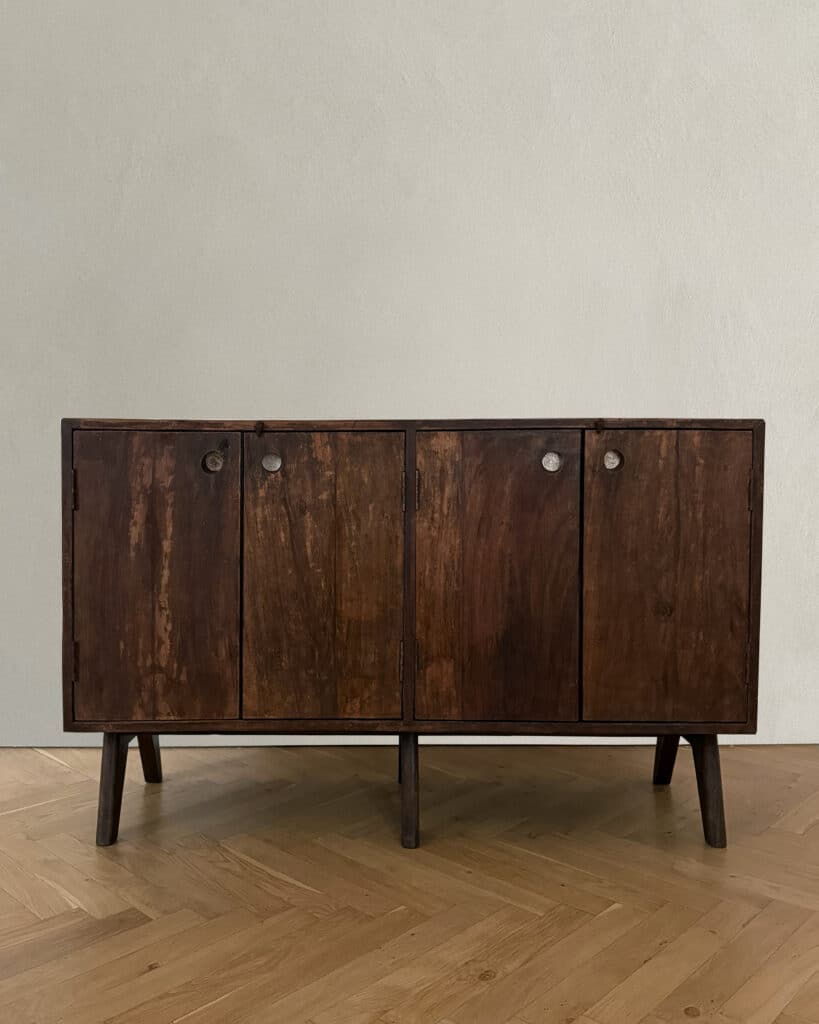 PIERRE JEANNERET, LOW CUPBOARD, PJ-R-12-A - RUBY ATELIER